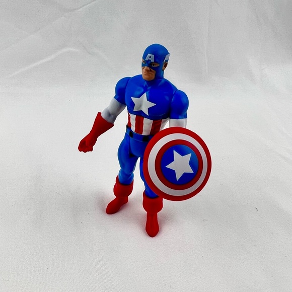 Marvel | Toys | Marvel Legends Retro Captain America Action Figure ...